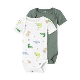 name it Body Jungen Gr&ouml;&szlig;e 50 hellblau / apfel / dunkelgr&uuml;n / wei&szlig;