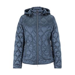 Betty Barclay Outdoorjacke mit abnehmbarer Kapuze Damen Gr&ouml;&szlig;e XXL blau