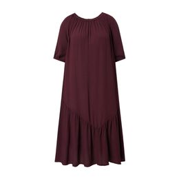 Ulla Popken Kleid Damen Gr&ouml;&szlig;e 58/60 pflaume Winterkleid