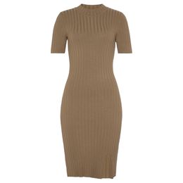 AJC Strickkleid Damen Gr&ouml;&szlig;e 46 beige Winterkleid