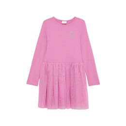 s.Oliver Kleid M&auml;dchen Gr&ouml;&szlig;e 122 pink / silber