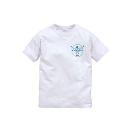 Chiemsee T-Shirt Jungen Gr&ouml;&szlig;e 140/146 blau / wei&szlig;