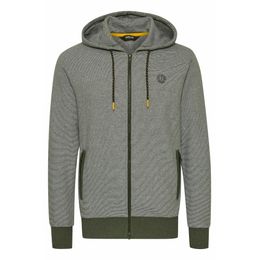 !Solid Sweatjacke 'Rafko' Herren Gr&ouml;&szlig;e S grau / gr&uuml;n