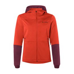 Vaude Sportjacke 'Qimsa' Damen Gr&ouml;&szlig;e M weinrot / neonrot