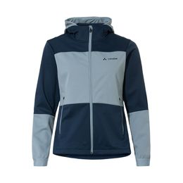 Vaude Outdoorjacke 'W Qimsa HD SFT J' Damen Gr&ouml;&szlig;e XL hellblau / dunkelblau