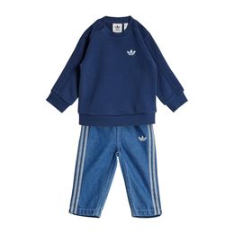 adidas originals Set 'Denim Crew Set' Jungen Gr&ouml;&szlig;e 62 navy / blue denim