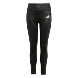 adidas Sportswear Sporthose 'All Sports Optime' M&auml;dchen Gr&ouml;&szlig;e 140 anthrazit / schwarz / wei&szlig;