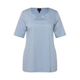 Ulla Popken Shirt Damen Gr&ouml;&szlig;e 9XL/10XL hellblau