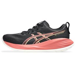asics Laufschuh 'Gel-Cumulus 27' Damen Gr&ouml;&szlig;e 42 lachs / burgunder / schwarz