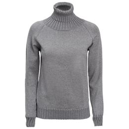 Influencer Pullover Damen Gr&ouml;&szlig;e S grau