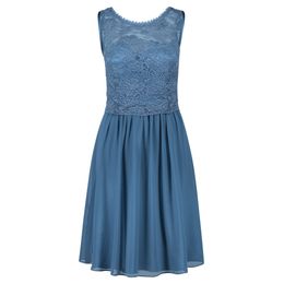 Vera Mont Abendkleid Damen Gr&ouml;&szlig;e 40 blau