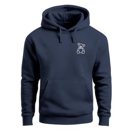 Neverless Sweatshirt 'Teddy Polygon' Herren Gr&ouml;&szlig;e XXL navy