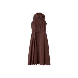 Mango Kleid 'Bloomer-h' Damen Gr&ouml;&szlig;e 42 schoko Winterkleid