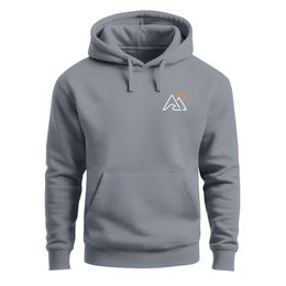 Neverless Sweatshirt 'Mountain Wave' Herren Gr&ouml;&szlig;e XXL grau