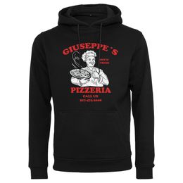 MT Men Sweatshirt 'Giuseppe's Pizzeria' Herren Gr&ouml;&szlig;e 5XL rot / schwarz / wei&szlig;