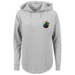 F4NT4STIC Sweatshirt 'Colorfood Collection - Rainbow Apple' Damen Gr&ouml;&szlig;e L bunt