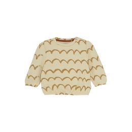Noppies Pullover 'Thiells' M&auml;dchen Gr&ouml;&szlig;e 80 beige / braun