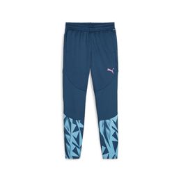 Puma Sporthose 'IndividualFINAL' Jungen Gr&ouml;&szlig;e 116 navy / azur / rosa
