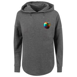 F4NT4STIC Sweatshirt 'Colorfood Collection - Rainbow Apple' Damen Gr&ouml;&szlig;e M bunt