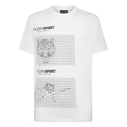 Plein Sport T-Shirt 'Tiger' Herren Gr&ouml;&szlig;e XXXL schwarz / wei&szlig;