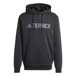 adidas terrex Sportsweatshirt 'Multi Large Logo' Herren Gr&ouml;&szlig;e M opal / schwarz