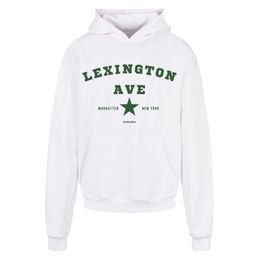 F4NT4STIC Sweatshirt 'Lexington Ave' Herren Gr&ouml;&szlig;e XS dunkelgr&uuml;n / wei&szlig;