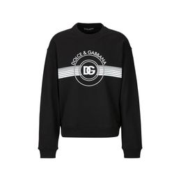 Dolce & Gabbana Dolce & Gabbana Sweatshirt Herren Gr&ouml;&szlig;e M/L schwarz / wei&szlig;
