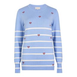Apricot Pullover Damen Gr&ouml;&szlig;e XXL blau / rot / wei&szlig;