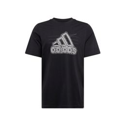 adidas Sportswear Funktionsshirt Herren Gr&ouml;&szlig;e 4XL grau / schwarz / offwhite