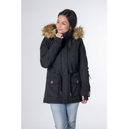 CNSRD Winterjacke 'ABBEY FLORA' Damen Gr&ouml;&szlig;e XS schwarz