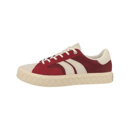 Palladium Sneaker Herren Gr&ouml;&szlig;e 45 creme / rot