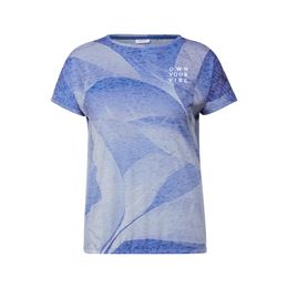 Cecil T-Shirt Damen Gr&ouml;&szlig;e XS navy / hellgrau