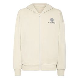 Plein Sport Sweatjacke 'Scratch' Herren Gr&ouml;&szlig;e 5XL beige