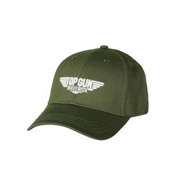 Top Gun Cap Herren Gr&ouml;&szlig;e 55/60 oliv / wei&szlig;