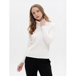 Passioni Pullover Damen Gr&ouml;&szlig;e M offwhite