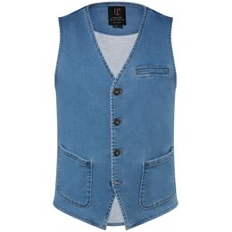 JP1880 Weste Herren Gr&ouml;&szlig;e 4XL blue denim