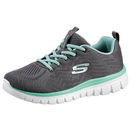 Skechers Sneaker Damen Gr&ouml;&szlig;e 39 grau / mint