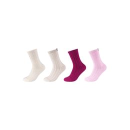 s.Oliver Socken Damen Gr&ouml;&szlig;e 39/42 beige / hellpink / dunkelpink