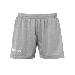 Uhlsport Sportshorts Damen Gr&ouml;&szlig;e L graumeliert / wei&szlig;