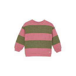 Noppies Sweatshirt 'Pinehill' M&auml;dchen Gr&ouml;&szlig;e 110 oliv / pastellrot
