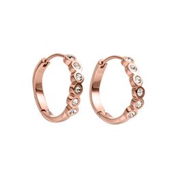 PURELEI Ohrringe 'Reef' Damen Gr&ouml;&szlig;e one size rosegold / transparent
