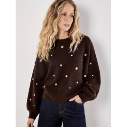 Apricot Pullover 'Daisy' Damen Gr&ouml;&szlig;e S braun