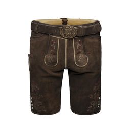 Kr&uuml;ger Buam Kr&uuml;ger Buam Trachtenhose ' Kuno ' Herren Gr&ouml;&szlig;e 48 ecru / dunkelbraun / bordeaux