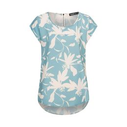 Cloud5ive Bluse Damen Gr&ouml;&szlig;e M hellblau / wei&szlig;