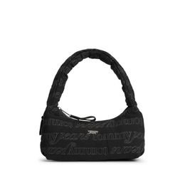 Tommy Jeans Handtasche 'Repeat' Damen Gr&ouml;&szlig;e One Size schwarz / silber