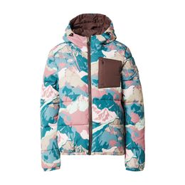 Icepeak Jacke 'Moffat' Damen Gr&ouml;&szlig;e M/L schoko / petrol / rosa / wei&szlig;