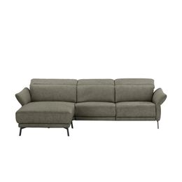 Wohnwert Ecksofa Leder Bellana &brvbar; gr&uuml;n &brvbar; Ma&szlig;e (cm): B: 285 H: 101 T: 161.0 &raquo; H&ouml;ffner
