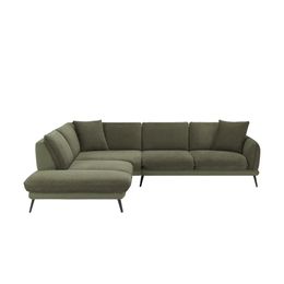 Medium Ecksofa Romance gr&uuml;n Ma&szlig;e (cm): B: 302 H: 86 T: 253.0 &raquo; H&ouml;ffner