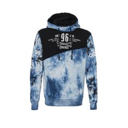 Cipo & Baxx Cipo & Baxx Sweatshirt Hoodie 'CL593', Kapuze mit Kordelzug Herren Gr&ouml;&szlig;e XXL blau