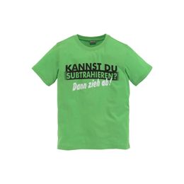 Kidsworld Shirt Jungen Gr&ouml;&szlig;e 176/182 limette / schwarz / wei&szlig;